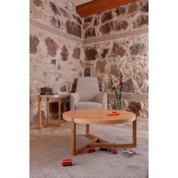 Couchtisch WOODMAN, B:82cm H:36cm T:82cm, braun, Wohnzimmer, Tische, "Peppa", Breite 82 cm, FSC-zertifiziert