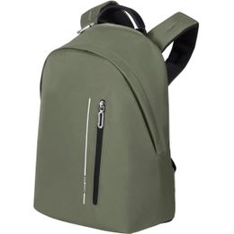 Samsonite Damen Laptoprucksack "ONGOING", grün, Nylon, Rucksäcke, Freizeitrucksack Schulrucksack Arbeitsrucksack 15,6-Zoll Laptopfach
