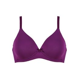 Naturana Damen Bügelloser BH "Soft Cup", Gr. 90, pink, Obermaterial: 89% Polyamid, 11% Elasthan. Futter: 100% Polyester, unifarben, BHs, mit Schale,