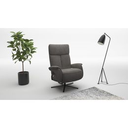 Sit & More TV-Sessel SIT & MORE, B:86cm H:111cm T:86cm, grau, 100%Polyester, Sessel, "Triple Seven Xtra large, bis 200kg belastbar, mit Herz-Waage Funktion",