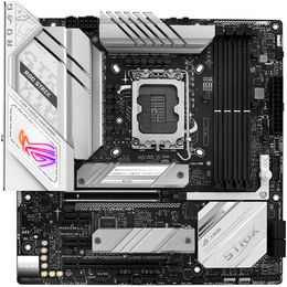 ASUS Mainboard "ROG STRIX B760-G GAMING WIFI", B:10,7cm H:2,6cm T:11cm, schwarz-wei&szlig;, Mainboards