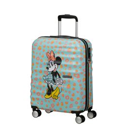 Kinder Hartschalen-Trolley "WAVEBREAKER DISNEY, verschiedene Motive", American Touristerminnie pastel dots, ABS, Koffer, Reisekoffer Reisegepäck