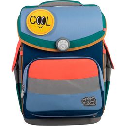 School-Mood Kinder Schulranzen "Timeless Pro", bunt, Polyester, Rucks&auml;cke