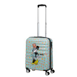 Hartschalen-Trolley "WAVEBREAKER DISNEY, verschiedene Motive", American Touristerminnie pastel dots, ABS, Koffer, Reisekoffer Reisegep&auml;ck