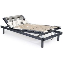 Lattenrost REVOR BEDDING, B:70cm H:11cm L:210cm, grau, Lattenroste, "WIMAFLEX"