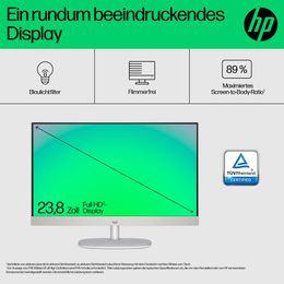 HP All-in-One PC "24-cr1202ng", Windows 11, 16 GB RAM 512 GB SSD, wei&szlig;, Desktop-PCs