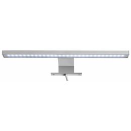 LED Spiegelleuchte TRENDTEAM, B:11cm H:5cm L:30cm, weiß, Leuchten, Länge 30 cm - LED Badaufbauleuchte mit kaltem Licht - Mit Multibox