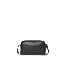 Calvin Klein Damen Kameratasche "CK CAMERA BAG", schwarz, Lederimitat, unifarben, Taschen, Herren Minibag, Umhängetasche, Schultertasche, Bodybag mit