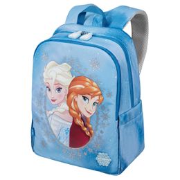 Samsonite Kinder Kinderrucksack "DAYDREAM DISNEY, Frozen Magic", blau, Polyester, Rucks&auml;cke