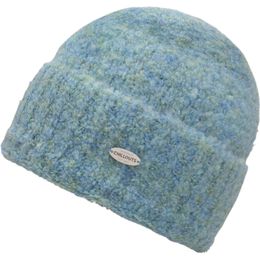 Chillouts Damen Beanie "Emma Hat", blau, unifarben, Materialmix, M&uuml;tzen, ist formbest&auml;ndig, pflegeleicht, kuschelig weich