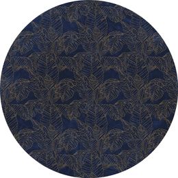 Komar Vliestapete "Vlies selbstklebend - Royal Blue - Größe 125 x 125 cm", B/L: 125mm x 125mm, Bahnen: 1 Stk. St., schwarz, Tapeten, Wohnzimmer,