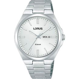 Lorus Damen Quarzuhr, silber, Armbanduhren, Armbanduhr, Damenuhr, Herrenuhr, Edelstahlarmband, analog, Datum