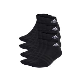 Herren Kurzsocken "Socken Cushioned Sportswear Ankle 12P 12er Pack", adidas originals, Gr. 40, schwarz, Obermaterial: 62% Baumwolle CO. 34% Polyester