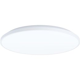 Eglo Deckenleuchte "CRESPILLO", Ø 38cm H: 6,5cm, 1 Stk., weiß, Wohnzimmer, Leuchten, Deckenlampe, Küchenlampe, Bürolampe, LED Aufbaulampe, Lampe, Ø
