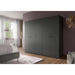 Kleiderschrank Home Affaire, B:200cm H:176cm T:51cmgrau, FSC-zertifizierter Holzwerkstoff, Jugendzimmer, Schr&auml;nke, "BILLINGS, TOPSELLER,