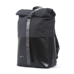 7CLOUDS Damen Laptoprucksack "Kira 7.1", schwarz, Polyethylen, Tarpaulin, Rucks&auml;cke, mit recyceltem PET
