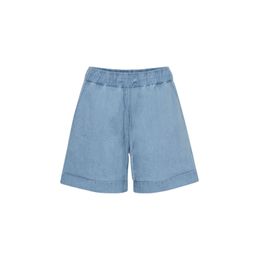 oxmo Damen Shorts "Jeansshorts OXLillith", blau, Gr. 38, Obermaterial: 98% Baumwolle CO. 2% Elasthan EL., Hosen