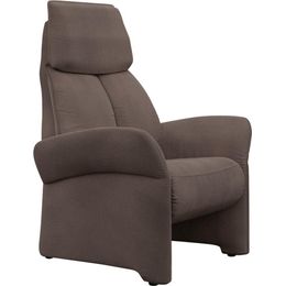 Relaxsessel Alina, B:84cm H:114cm T:90cm, braun, Struktur fein XBO (100% Polyester), Wohnzimmer, Sessel, "Savin", in Gr&ouml;&szlig;e L, Liegefl&auml;che 185cm,
