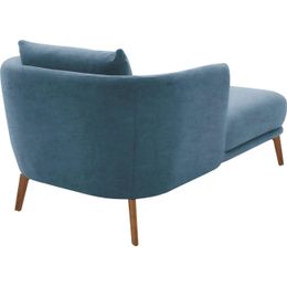 Sch&ouml;ner Wohnen Kollektion Chaiselongue, B:101cm H:71cm T:161cm, blau, SCH&Ouml;NER WOHNEN-KOLLEKTION, 100% Polyester, Sofas, "Pearl - 5 Jahre Hersteller-Garantie, auch in Boucl&eacute;.