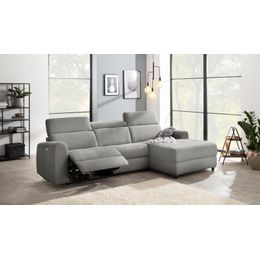 Home Affaire Ecksofa "Sentrano, L-Form," 275 cm, man. o. elektr. Relaxfunktion und USB/Kopfverstellung