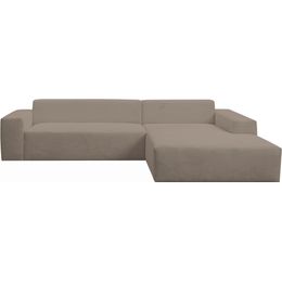 Ecksofa WERK2, B:311cm H:70cm T:210cm, beige, 90% Polyester, 10% Nylon, Wohnzimmer, Sofas, "Zeus-XL, Mega-Sofa mit gro&szlig;er Sitztiefe, Stellma&szlig;e 311cm