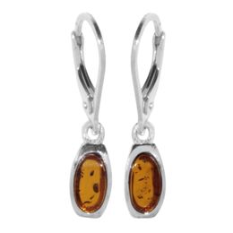 OSTSEE-SCHMUCK Damen Paar Ohrh&auml;nger "- Tinta - Silber 925/000 - Bernstein", Silber 925 (Sterlingsilber), silber, Silber 925 (Sterlingsilber), Ohrringe