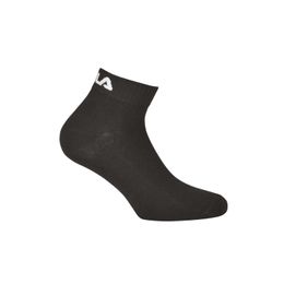 Fila Herren Kurzsocken "Socken 6er Pack", Gr. 43, schwarz, Obermaterial: 75% Baumwolle CO. 23% Polyester PES. 2% Elasthan EL., Socken