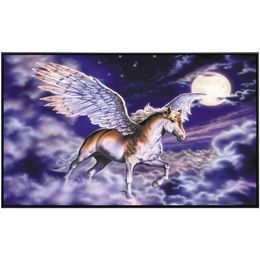 papermoon Infrarotheizung "Pegasus", B/H/T: 120cm x 60cm x 3cm, 750 W, bunt, Heizk&ouml;rper, sehr angenehme Strahlungsw&auml;rme