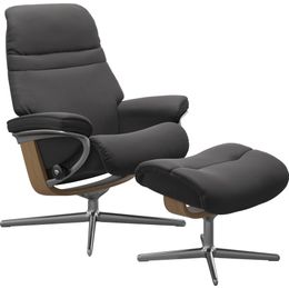 stressless Relaxsessel "Sunrise" mit Cross Base, Gr&ouml;&szlig;e S, M & L, Holzakzent Eiche