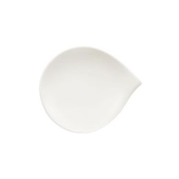 Villeroy & Boch VILLEROY & BOCH Brotteller "Brotteller Flow ø 17,5 cm weiß", weiß, Speiseteller