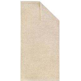 Duschtuch Dyckhoff, B:70cm L:140cm, beige, Frottier, Obermaterial: 85% Baumwolle, 15% Hanf, Handtücher, "Deep Harmony Element", 15% Hanf