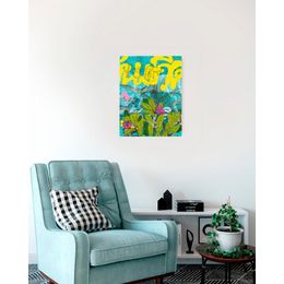 Leinwandbild Komar, B:30cm, bunt, Holz, Papier, Wohnzimmer, Bilder, "Post Card - Gr&ouml;&szlig;e 30 x 40 cm", Keilrahmenbild mi Echtholzrahmen