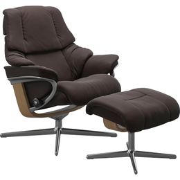 stressless "Reno" mit Cross Base, Gr&ouml;&szlig;e S, M & L, Holzakzent Eiche