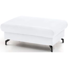Polsterhocker COTTA, B:100cm H:45cm T:65cm, wei&szlig;, Microfaser (100% Polyester);Flachgewebe (100% Polyerster), Hocker, "Kitty, B: 100 cm", individuell