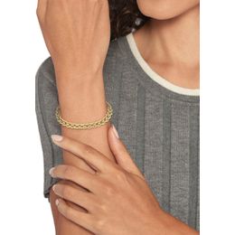 Tommy Hilfiger Damen Armband "Schmuck Edelstahl Armschmuck Ankerkette INTERTWINE CIRCLES", 23cm, Edelstahl, gold, Edelstahl, Armb&auml;nder