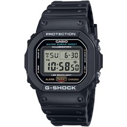 Casio G-SHOCK Kinder Chronograph, schwarz, Armbanduhren, Quarzuhr,Armbanduhr,Herrenuhr,digital, bis 20bar wasserd. Resinarmband