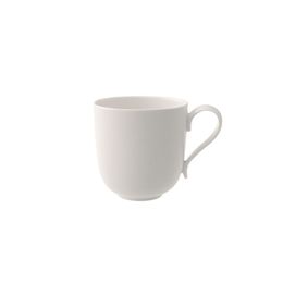 Villeroy & Boch VILLEROY & BOCH Becher "Becher mit Henkel New Cottage Basic 260 ml weiß", weiß, Trinkgefäße