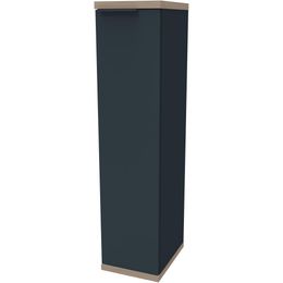 Midischrank Welltime, B:25,2cm H:106cm T:32cm, grau, Spanplatte, Badezimmer, Schr&auml;nke, "Belmont"