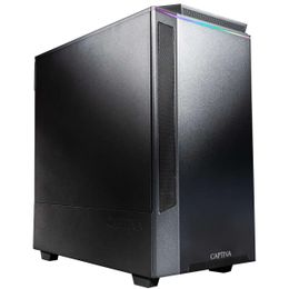 Captiva Business-PC "Workstation I78-143", ohne Betriebssystem, 64 GB RAM 1.000 GB SSD, schwarz, Desktop-PCs