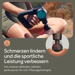 Therabody Massagepistole "Theragun PRO Plus Schmerzlinderung, Regeneration, wissensch. erwiesen", schwarz, ABS, Polyurethan (PU), Silikon, B:28,8cm