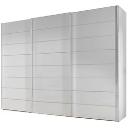 Schwebet&uuml;renschrank STAUD, B:298cm H:222cm T:68cm, wei&szlig;, Holzwerkstoff, Schr&auml;nke, "Sonate Como, Made in Germany", Mit vier verschiedenen