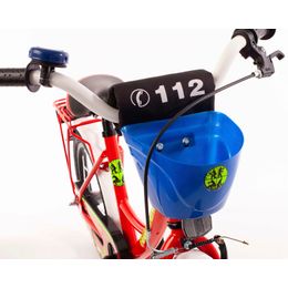 Bachtenkirch Kinderfahrrad "18" Feuerwehr", 31cm, 18 Zoll (45,72cm), rot, Fahrr&auml;der