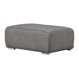 Hocker OTTO HOME, B:100cm H:45cm T:68cm, grau, 100% Polyester, Wohnzimmer, Hocker, "BEATRICE mit Wellenfederung, Maße B/T/H: 100/68/45 cm", passend