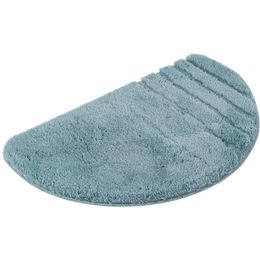 M&ouml;ve Badematte M&Ouml;VE, H:30mm, blau, Polyacryl, Badematten, "Loft, Badvorleger, Badezimmer Teppich", Badteppich, Badematten auch als 2 teiliges Set & rund
