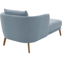 Sch&ouml;ner Wohnen Kollektion Chaiselongue, B:101cm H:71cm T:161cm, blau, SCH&Ouml;NER WOHNEN-KOLLEKTION, 16% Baumwolle, 79% Polyester, 5% Polyacryl, Sofas, "Pearl - 5 Jahre