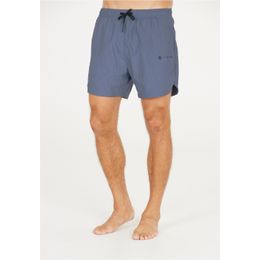 Virtus Herren Badeshorts "Smither", blau, Gr. M, unifarben, Polyester, Badehosen, mit 4-Wege-Stretch