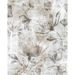 Komar Vliestapete "Digitaldruck Vlies - Rustic Roses - Größe 200 x 250 cm", B/L: 200mm x 250mm, Rollen:, schwarz, Wohnzimmer, Tapeten, Wohnzimmer,