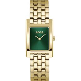 BOSS Damen Quarzuhr "LUCY", gold, Armbanduhren, Armbanduhr, Damenuhr, Edelstahlarmband, analog