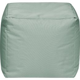 Sitzsack MAGMA HEIMTEX, B:40cm H:40cm, braun, Bezug: 100% Polyester, Kinderzimmer, Sitzsäcke, "Cube SCUBA"
