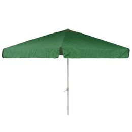Sonnenschirm Vcm, gr&uuml;n, Obermaterial: 100% Sonstiges Material (Ananasfaser) AM_PF ., Standschirme, "Alu-Sonnenschirm achteckig, Spannweite 3,8m"